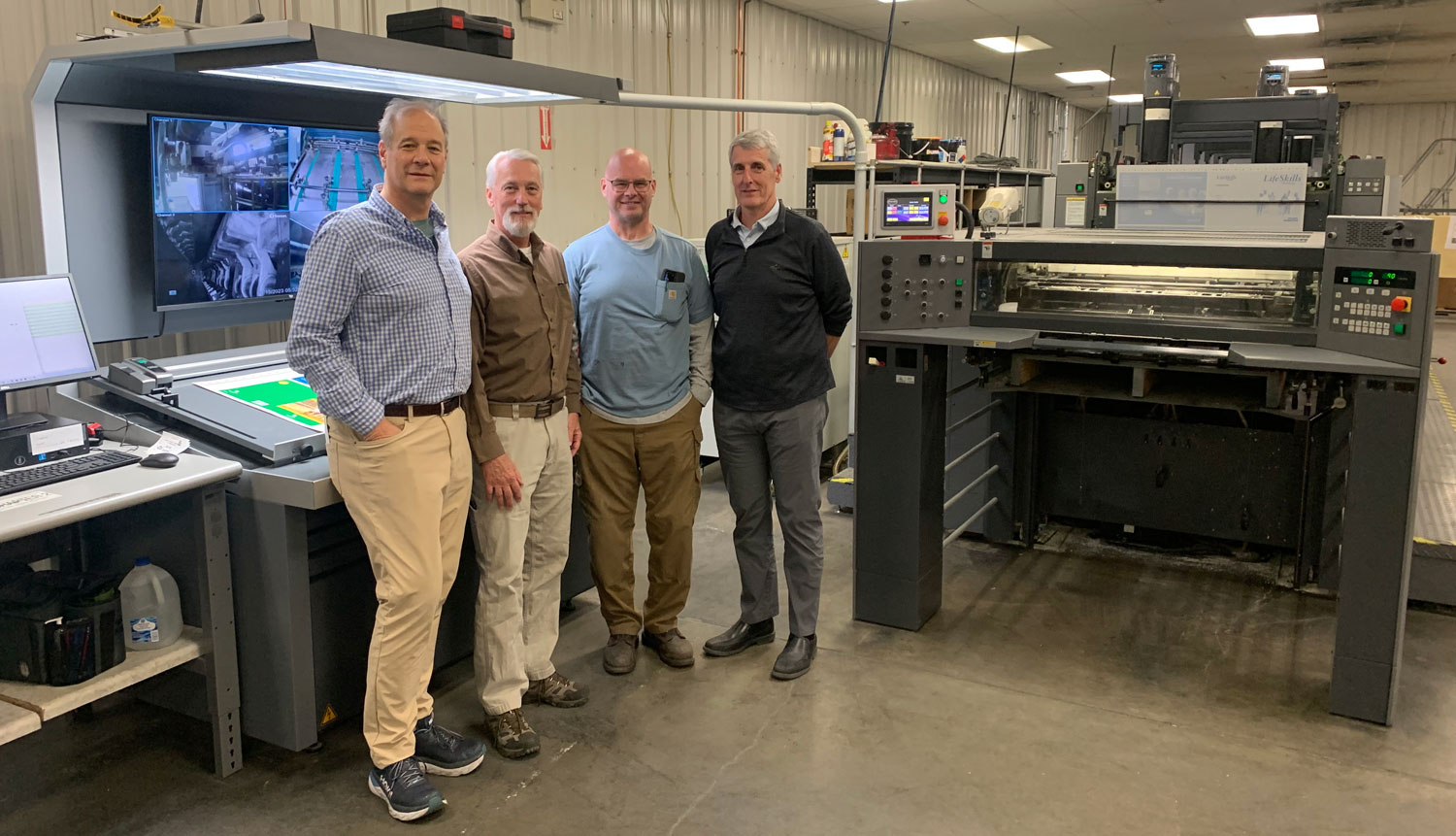 RMGT 8-Color Press Installed | BR Printers